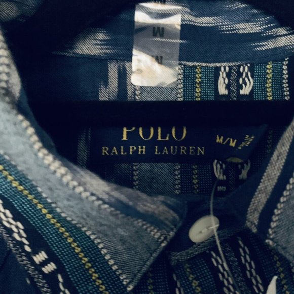 Polo Ralph Lauren | Shirts | Vintage Polo Ralph Lauren Mens Size M Pearl Snap Aztec Western ...